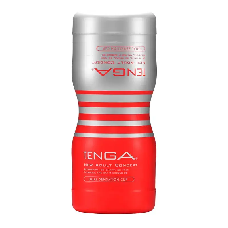 TENGA Dual Sensation Masturbator, 15.5cm