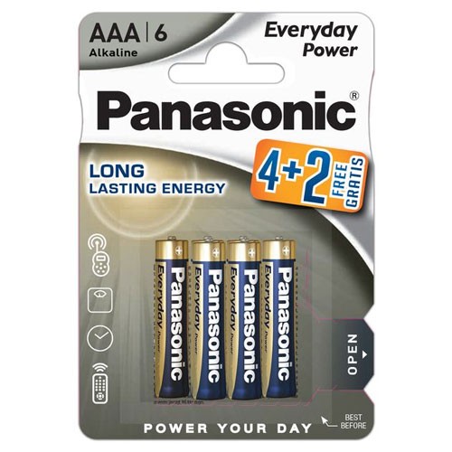 PANASONIC Alkalne baterije LR03 AAA 1.5V