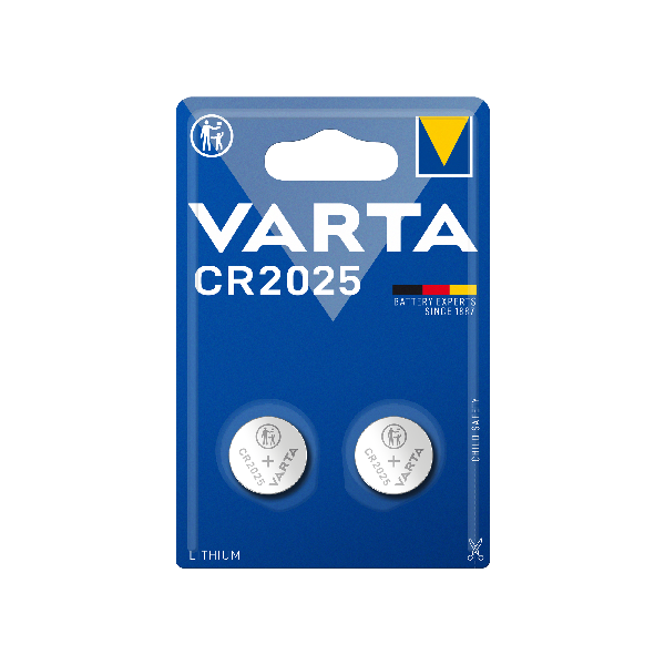 VARTA Litijumska dugmasta baterija CR2025 2/1