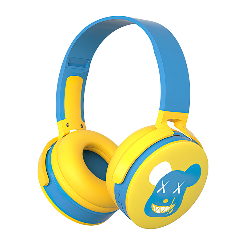 Bluetooth Slušalice DR-53 zuto/plave