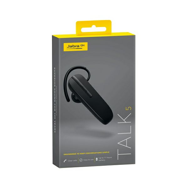 JABRA Talk 5 Bluetooth slušalica Black/Crna