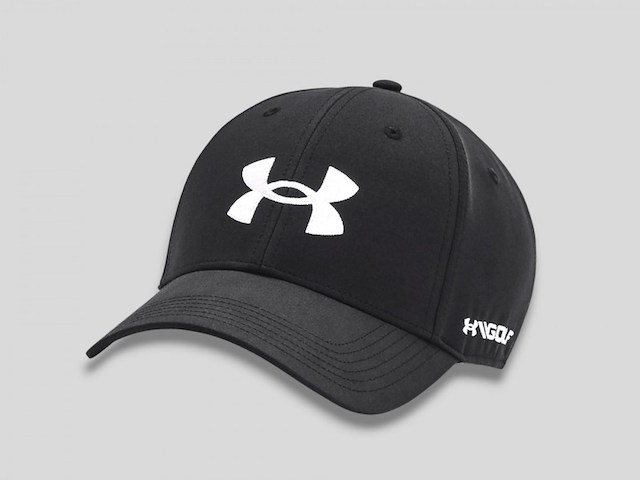 Under Armour Golf kačket za odrasle - crni SPORTLINE