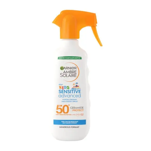 GARNIER Ambre Solaire Kids Sensitive Advanced SPF50+ sprej za decu za zaštitu od sunca 270ml