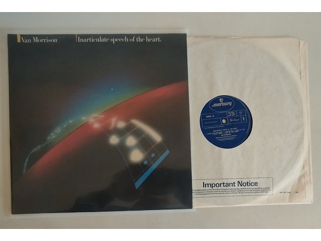 VAN MORRISON Inarticulate Speech UK  LP
