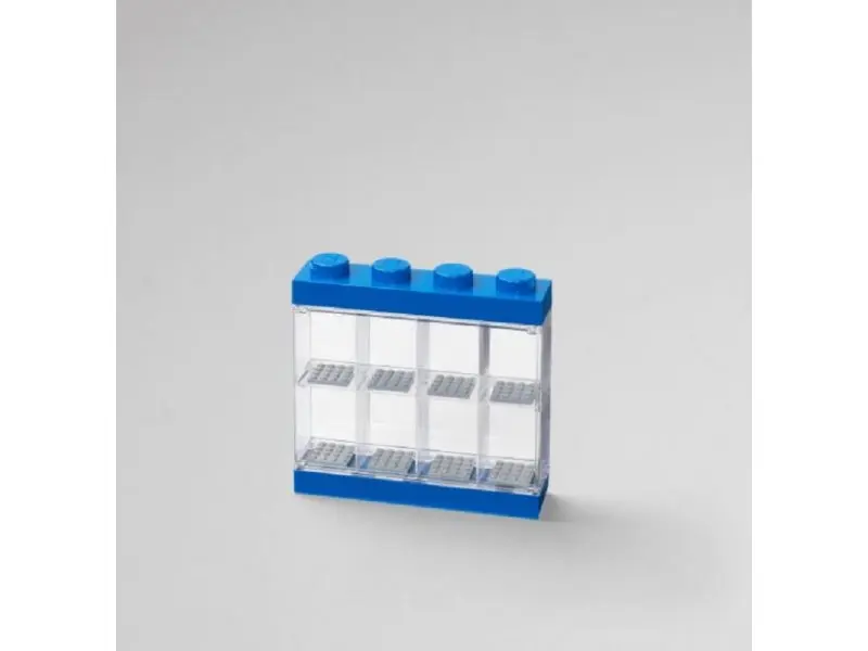 LEGO Izložbena polica za 8 minifigur plava