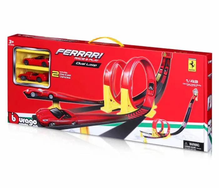 BURAGO Staza za autiće Ferrari Dual Loop 1:43