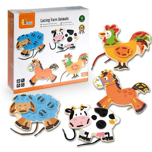 VIGA Set igračaka Domaće životinje