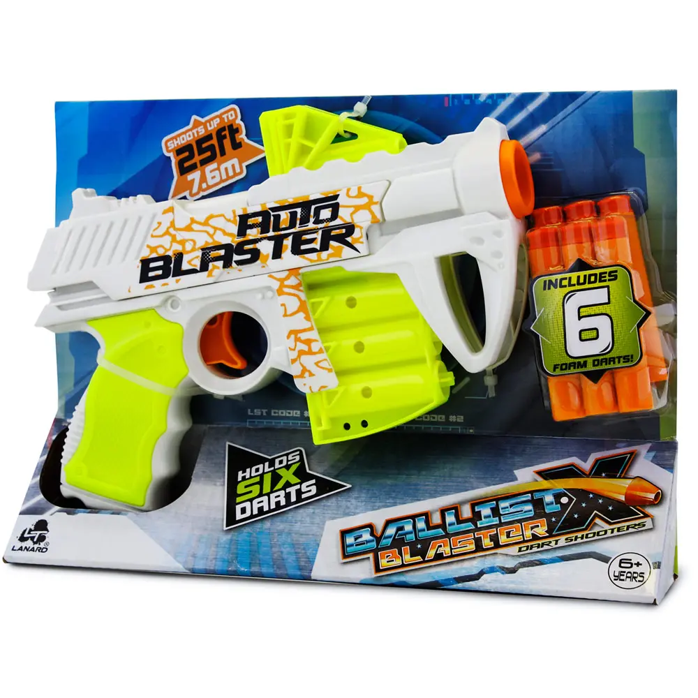 LANARD Igračka pištolj Ballist-x Auto blaster