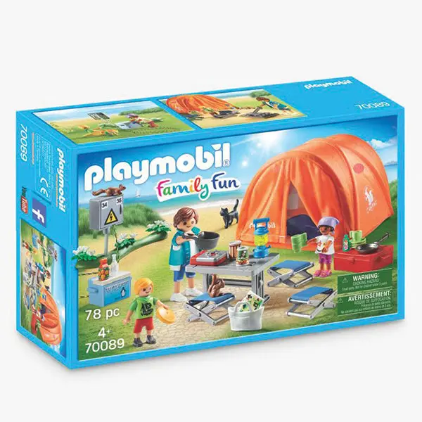 PLAYMOBIL Family Fun Set za kampovanje
