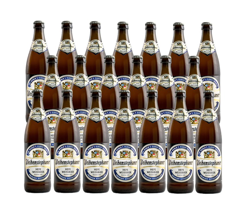 Weihenstephaner Hefe Weissbier Pivo, 20 komada, 0,5l