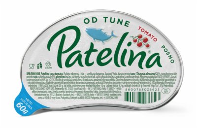 PASTETA OD TUNE SA POVRCEM PATELINA 60G
PASTETA OD TUNE SA POVRCEM PATELINA 60G