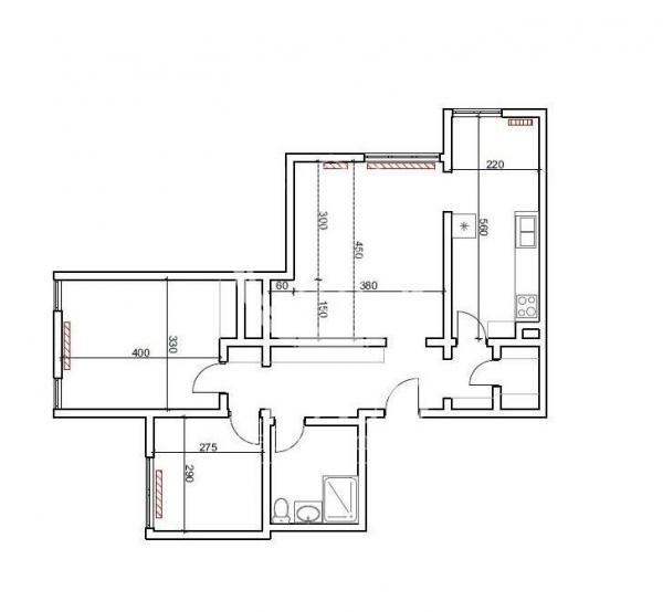 Maksima Gorkog, Trosoban stan za izdavanje, 74m2, 600€