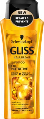 SAMPON ZA KOSU OIL NUTRITIVE 250ML GLISS
SAMPON ZA KOSU OIL NUTRITIVE 250ML GLISS