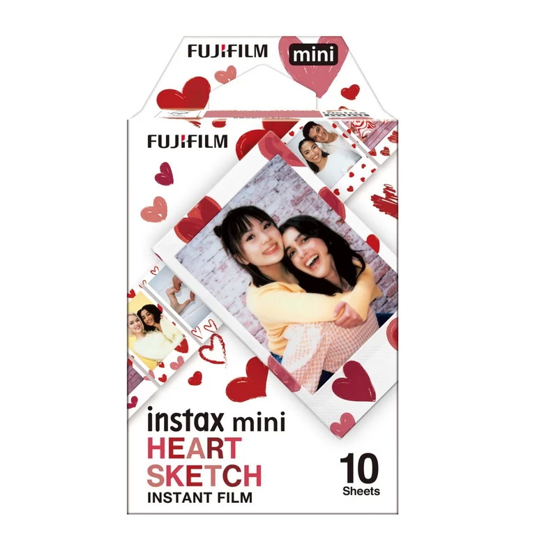 Fujifilm Instax Mini film u Boji – Heart sketch