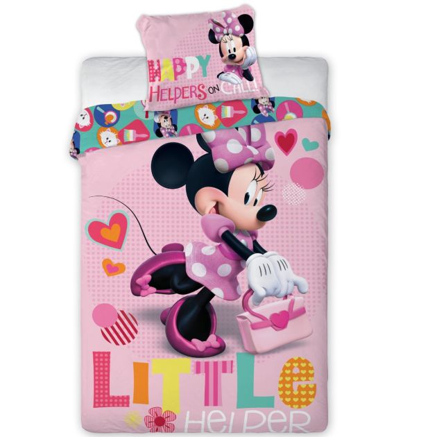 Baloo Posteljina za decu Minnie Mouse - Little Helper 160x200+70x80cm