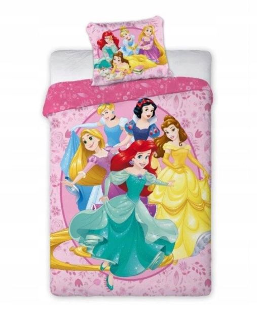 Baloo Posteljina za decu Disney Princess 160x200+70x80cm