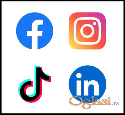 Vršim usluge održavanja Instagram, Facebook, Tiktok i Linkedin profila