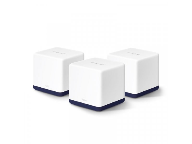 MERCUSYS HALO H50G (3-PACK), AC1900 WHOLE HOME MESH WI-FI SISTEM