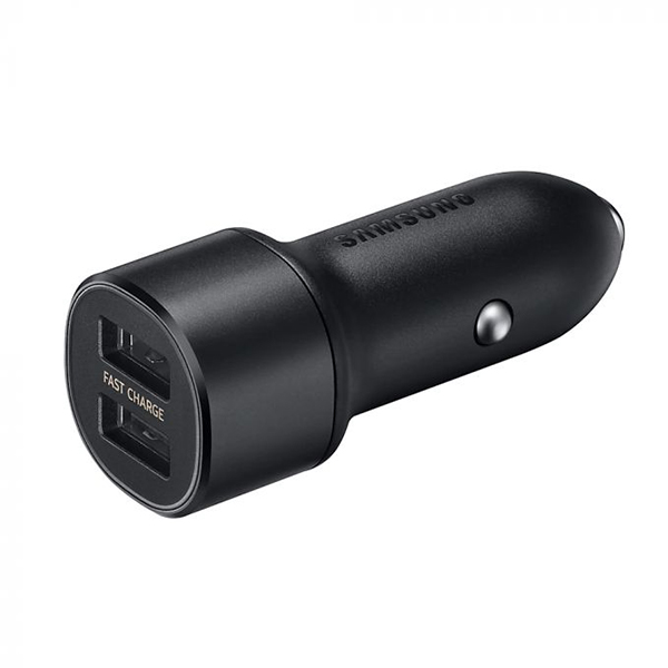 Auto punjač dual kabl micro USB/USB C crni Samsung EP-L1100-WBE