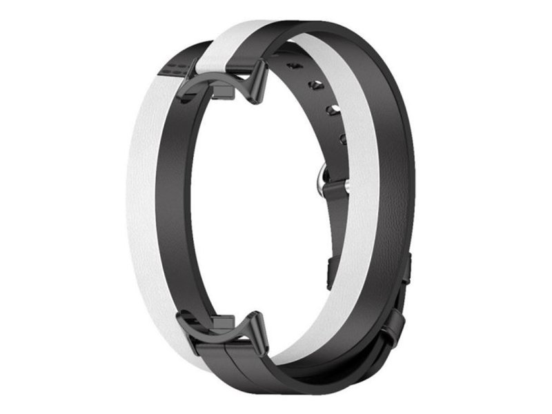 XIAOMI SMART BAND 8 DOUBLE WRAP STRAP BLACK AND WHITE