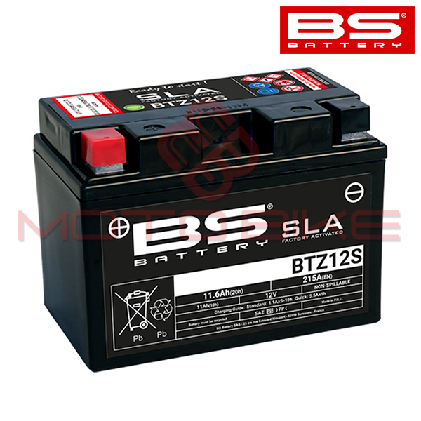 Akumulator BS 12V 11Ah gel BTZ12S-FA levi plus (150x88x110)