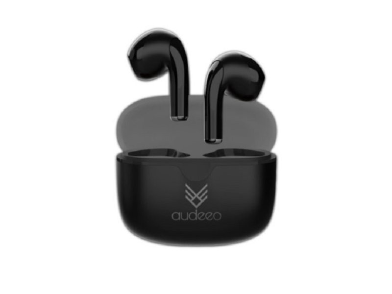 AUDEEO SLUŠALICE CRNE WIRELESS BLUETOOTH AOORBIT-BK