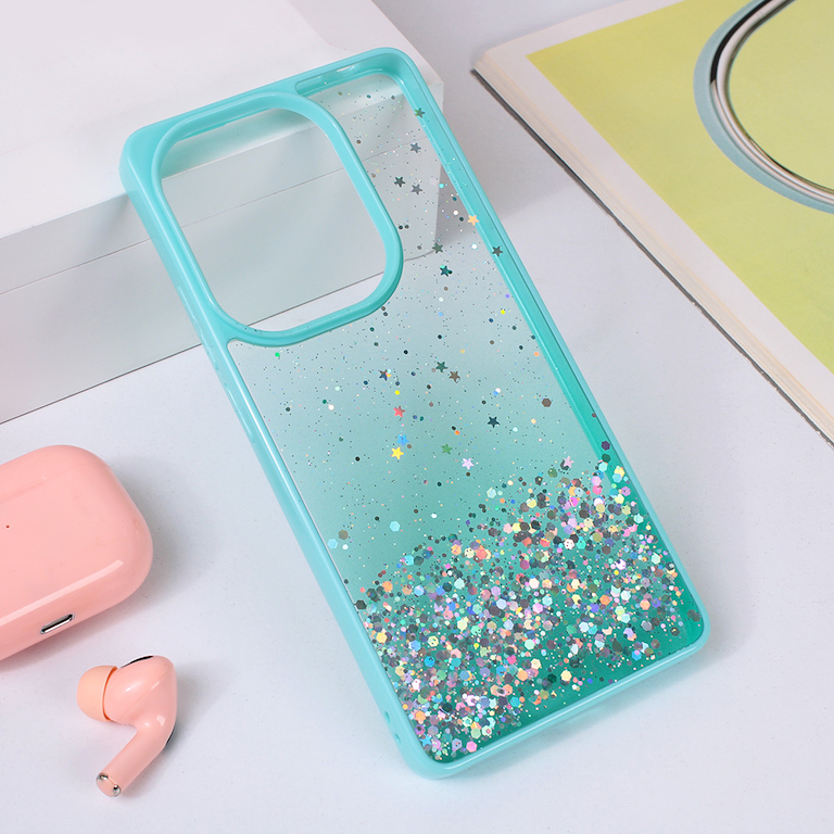 Maska Frame Glitter za Xiaomi Redmi Note 13 Pro 4G mint