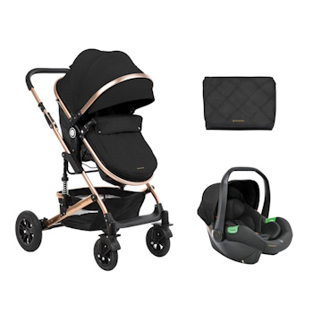 Kikka Boo kolica Amaia premium set 2u1 sa autosedištem I-Size Black