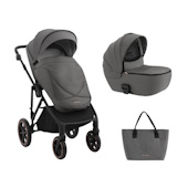 Kikka Boo kolica Thea set 2u1 sa tvrdom korpom Grey