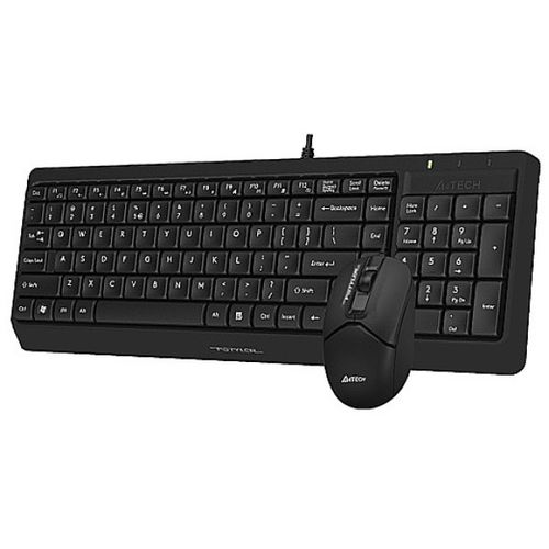 A4-F1512 A4Tech tastatura YU-LAYOUT + mis USB, Black