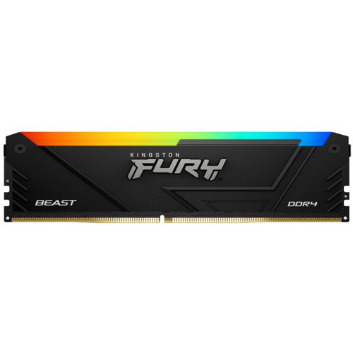 RAM DDR4 Kingston 8GB PC3600 KF436C17BB2A/8 RGB Fury Beast Black