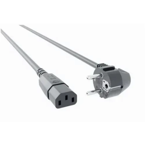 Bachmann Priključni kabel za napajanje, ECP-C13, 2 m, Siva 356.909