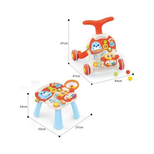 BBO Toys 2U1 Guralica I Sto Sa Aktivnostima 12M+ (HE0829)