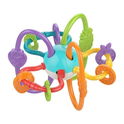 BBO Toys Igračka Za Bebe Lopta/Glodalica Sa Voćkicama 0M+ (HE0190)