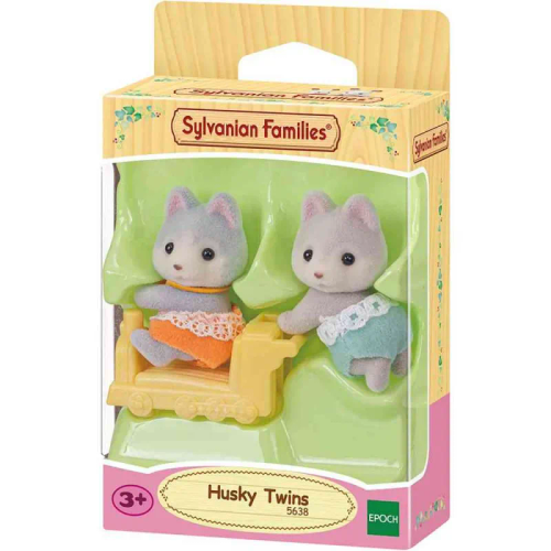 Sylvanian Husky Twins