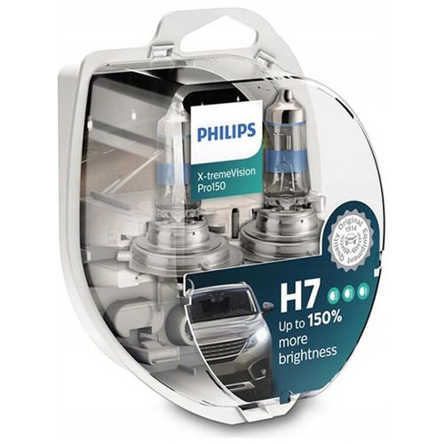 Sijalica H7 +150% PHILIPS X-treme Vision Pro150 - 2 kom,