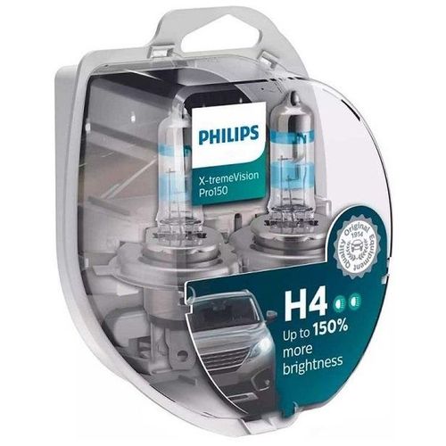 Sijalica H4 PHILIPS +150% X-treme vision Pro150