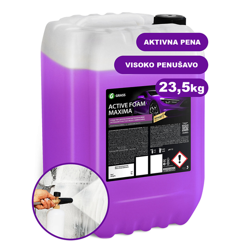 Grass ACTIVE FOAM MAXIMA - Sredstvo za svaki tip pranja automobila - 23,5kg