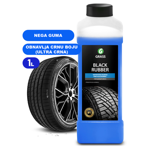 Grass BLACK RUBBER - Sredstvo za gume - 1L