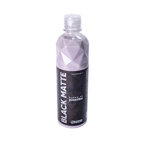 Titanium BLACK MATTE - Krema za plastiku - 500ml