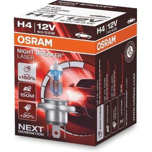 Sijalica H4 +150% OSRAM Night Breaker Laser Next Gen