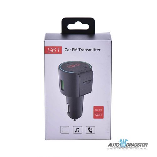 FM PREDAJNIK (TRANSMITER),2 USB ULAZA,BLUETOOTH 5.0,MP3/WMA