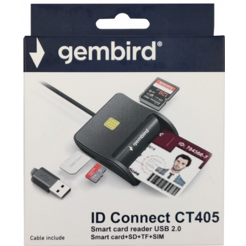 USB Smart Card Reader Gembird CRDR-CT405