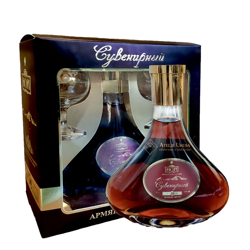 NOY Jermenski Konjak, Souvenir Gift Box 10 Y.O. 0.5l