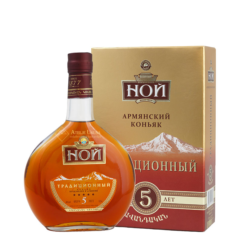 NOY Jermenski Konjak, Traditional 5 Y.O. 0.5l