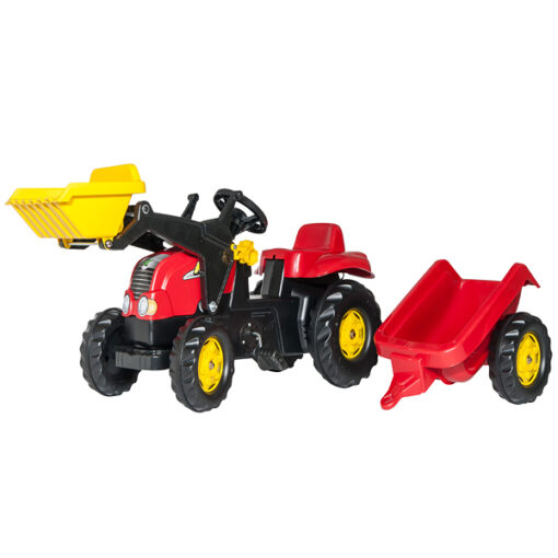Traktor RollyKid sa prikolicom i kašikom 023127
