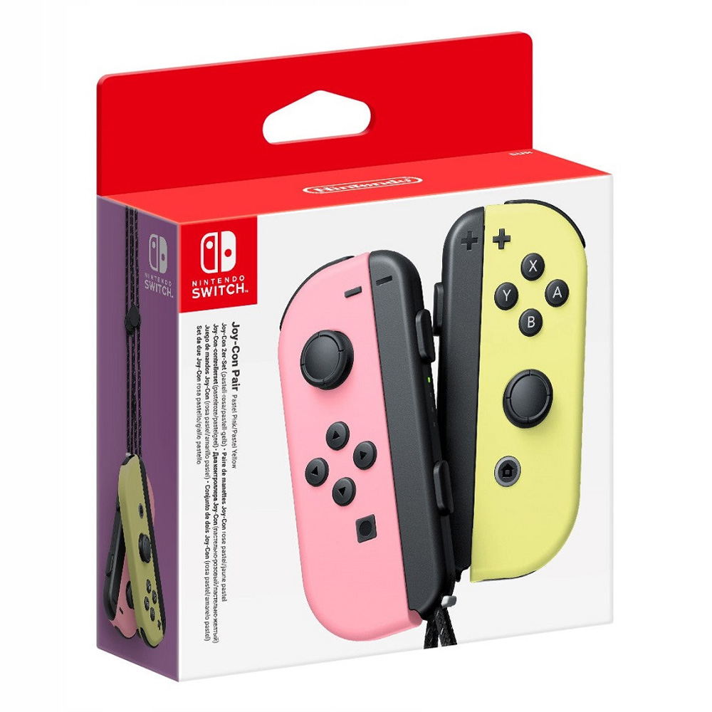 Nintendo Switch Joy-Con Pair - Pastel Pink/Pastel Yellow