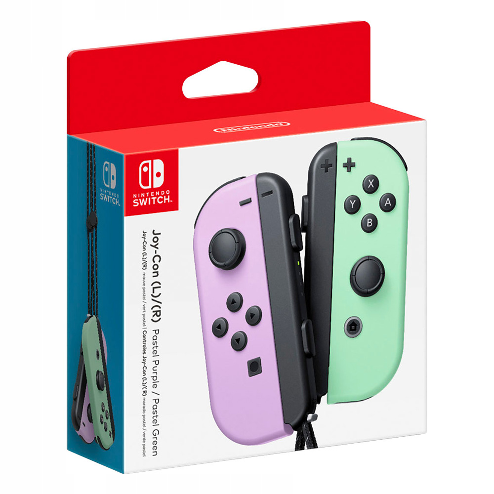 Nintendo Switch Joy-Con Pair - Pastel Purple/Pastel Green