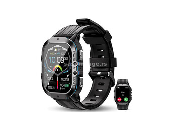 OUKITEL pametni sat BT20 Crno-Narandžasti Smart Watch Sport Rugged