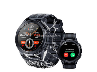 OUKITEL pametni sat BT10 Crni Smart Watch Sport Rugged / IP68/IP69K